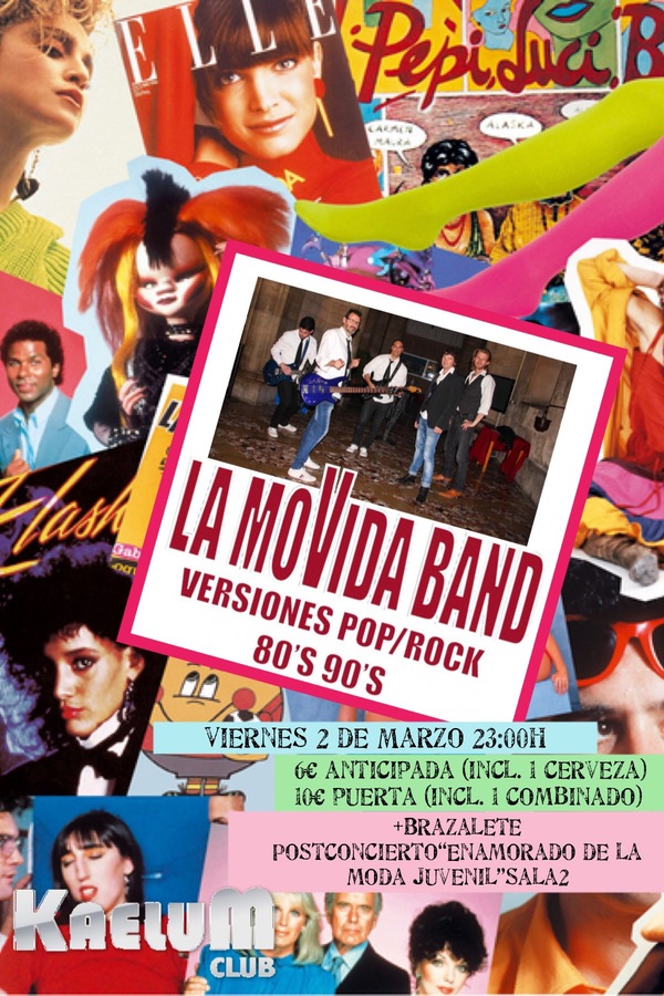 La Movida Band 2026 | Taquilla.com