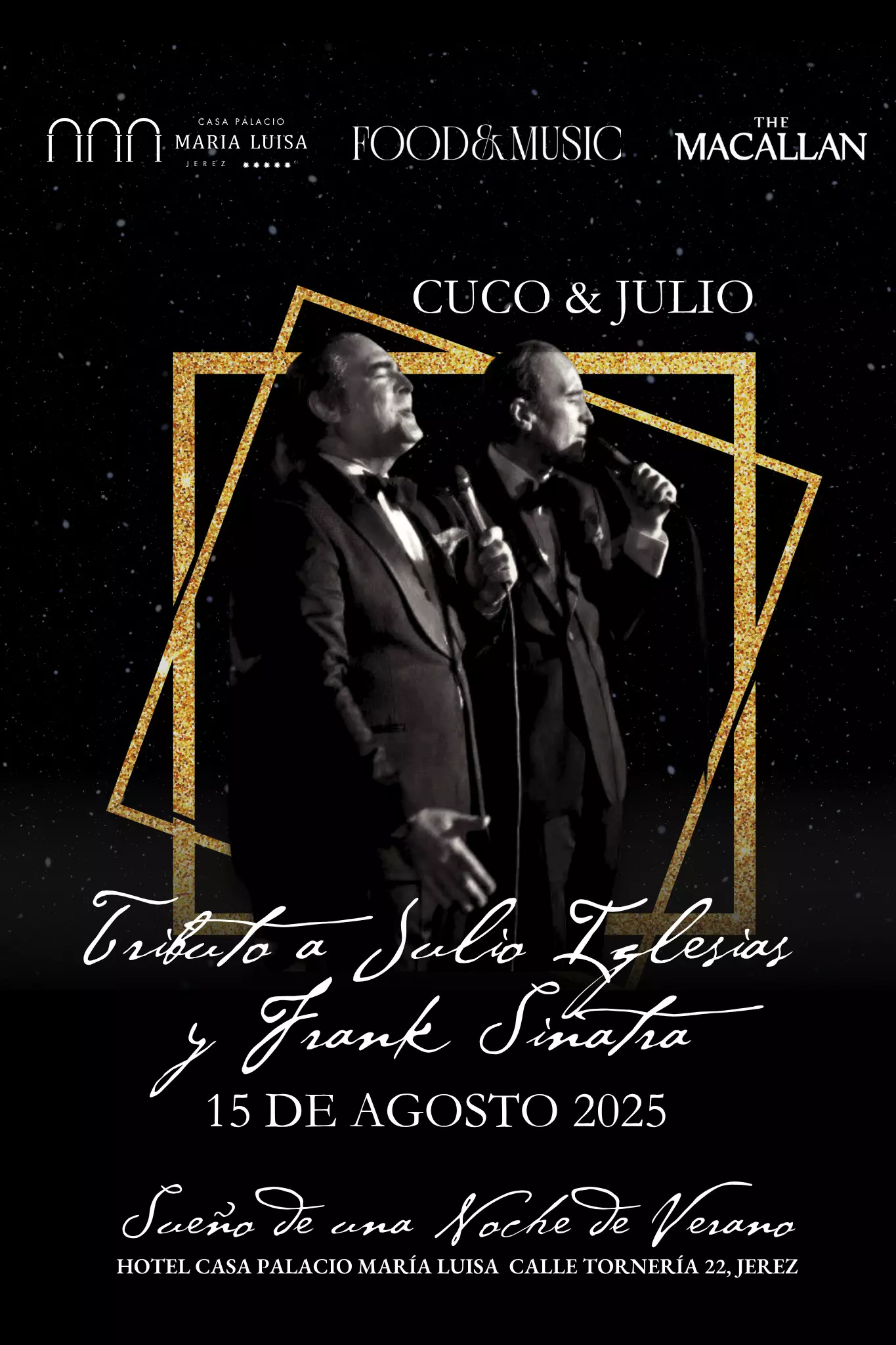 Entradas Cuco & Julio - Tributo a Julio Iglesias y Frank Sinatra
