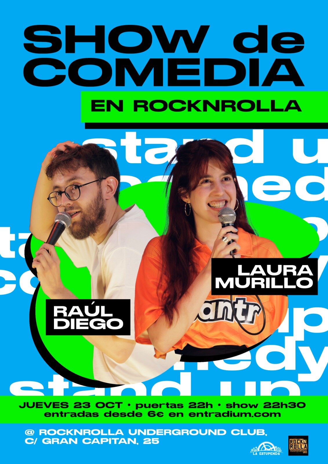 Show de comedia en RocknRolla 2025 | Taquilla.com
