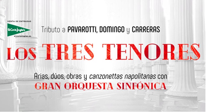 Entradas Los Tres Tenores - Gran Orquesta Sinfónica | Taquilla.com