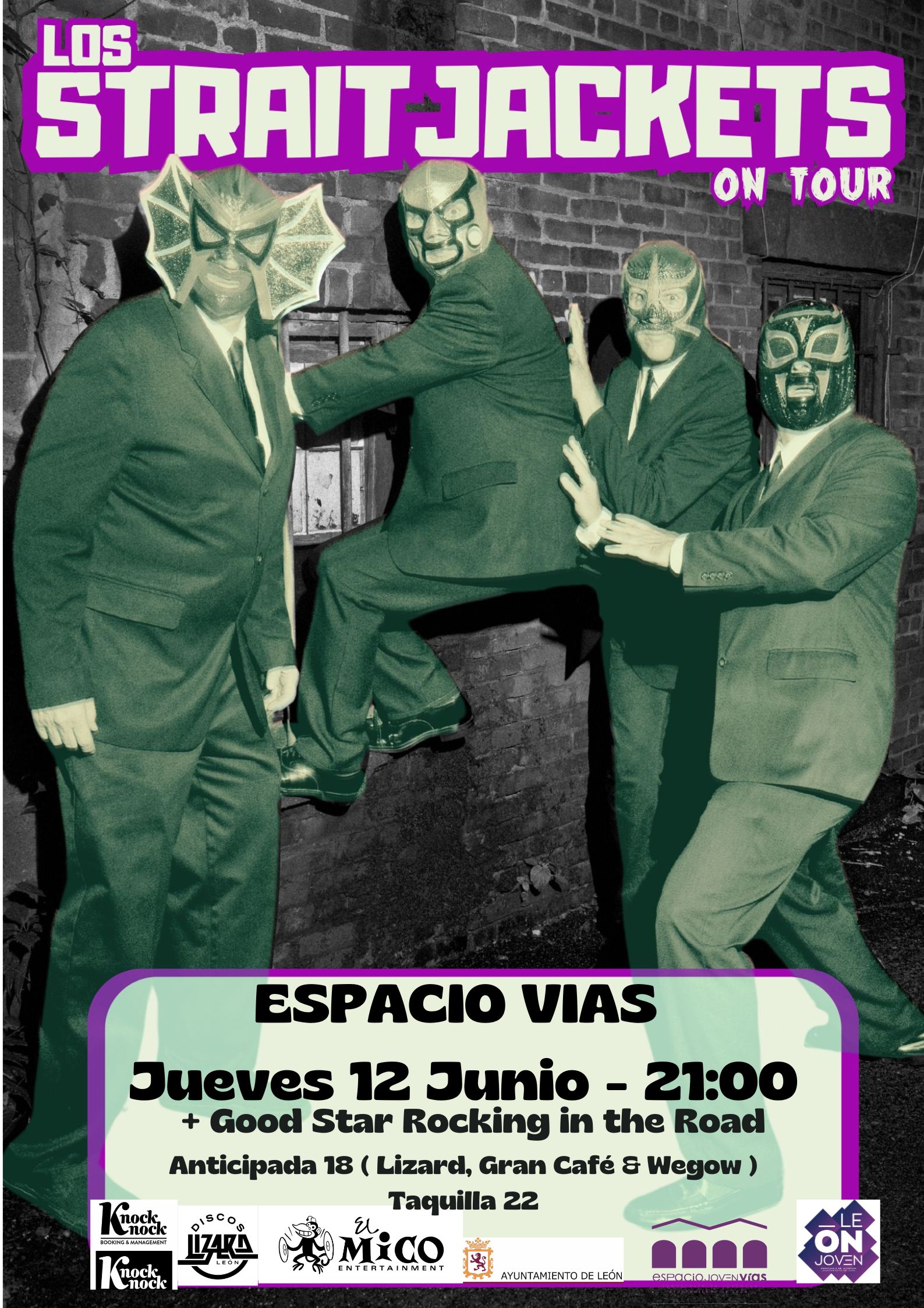 Entradas Los Straitjackets - Todos los Conciertos y Gira 2025