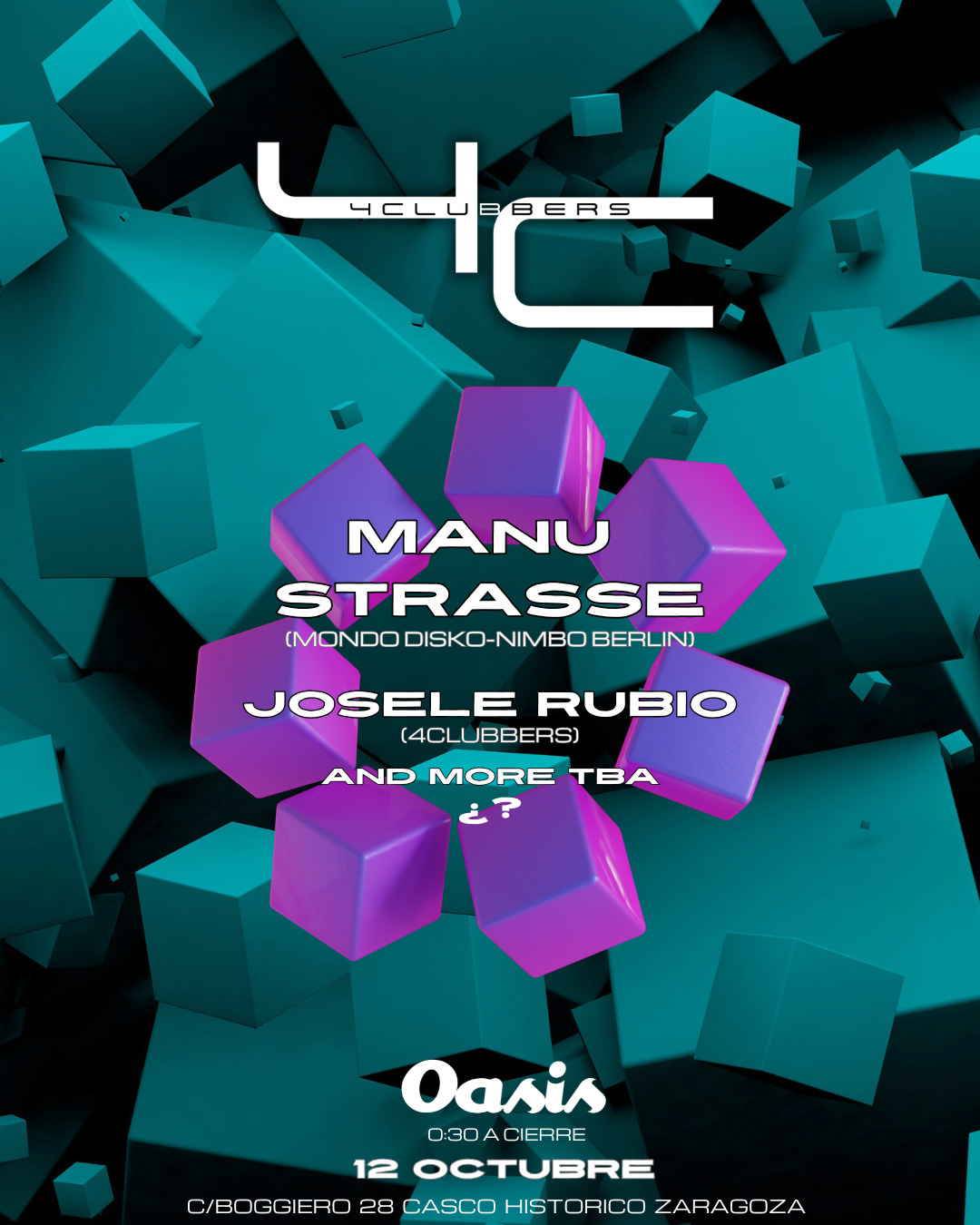 4Clubbers 2025 | Taquilla.com