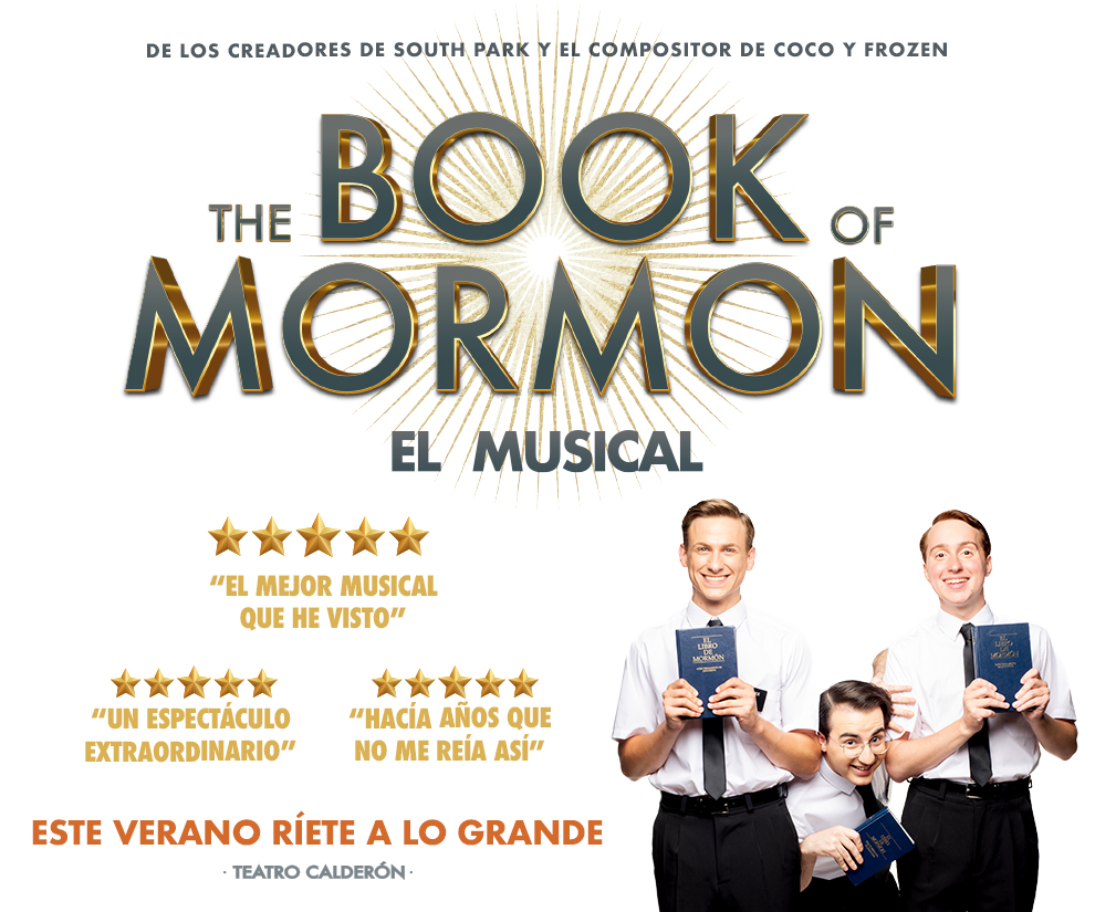 Entradas para The Book of Mormon, el musical en Madrid | Taquilla.com