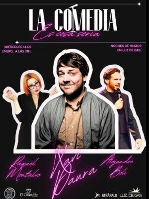 Entradas para La Comedia es Cosa Seria en Barcelona | Sala Luz de Gas
