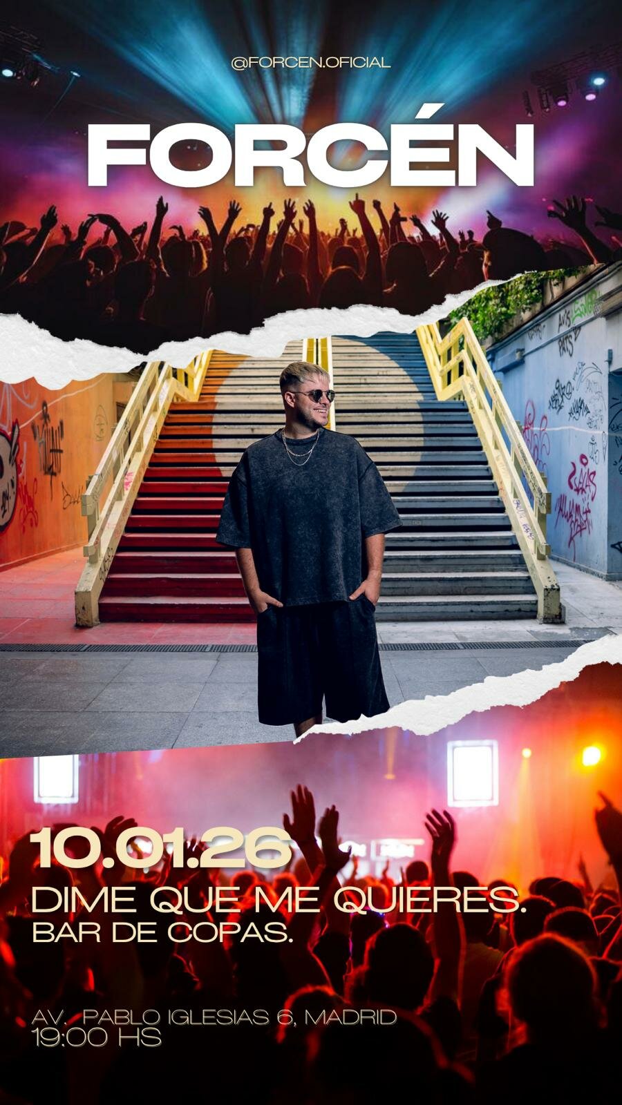 Entradas Forcén en Dime que me quieres el 10 de Enero | Taquilla.com