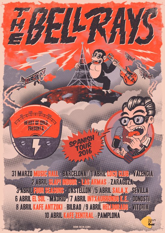 The Bellrays 2025 | Taquilla.com