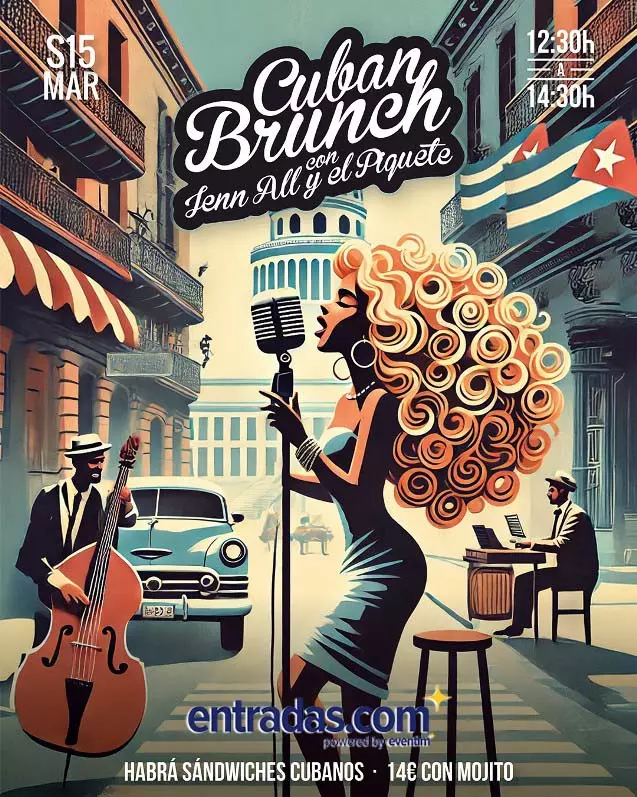Entradas Cuban Brunch en Clamores Dance Club | Taquilla.com