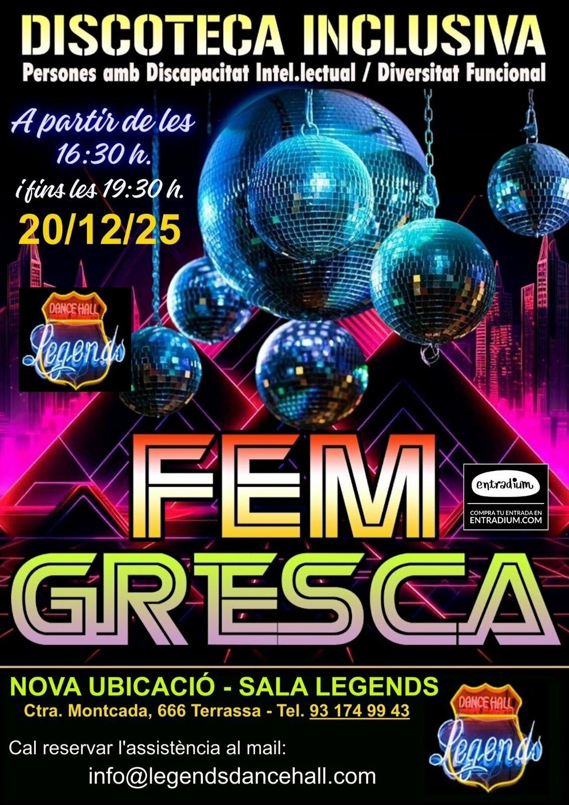 Fem gresca en Legends Dance Hall - Entradas, listas y reservados VIP.
