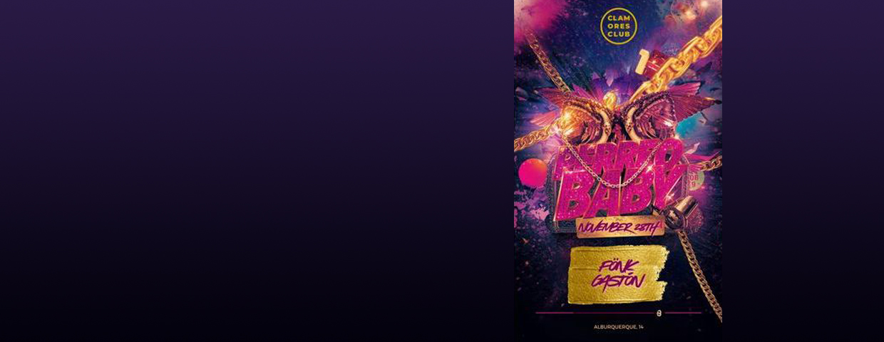 Entradas Perreo Baby: Fönk & Drew en Clamores Dance Club