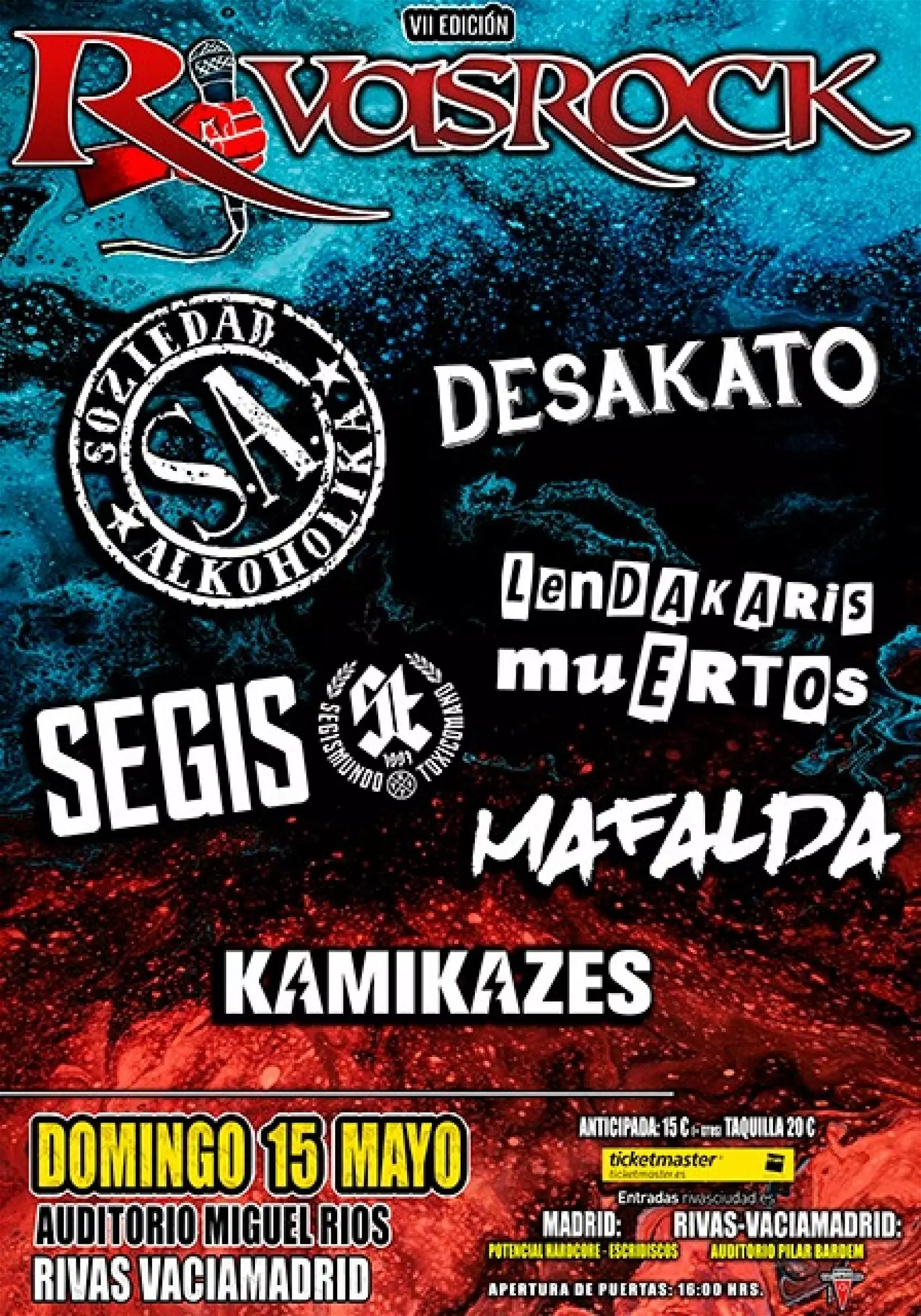 Rivas Rock 2025 2026 | Taquilla.com