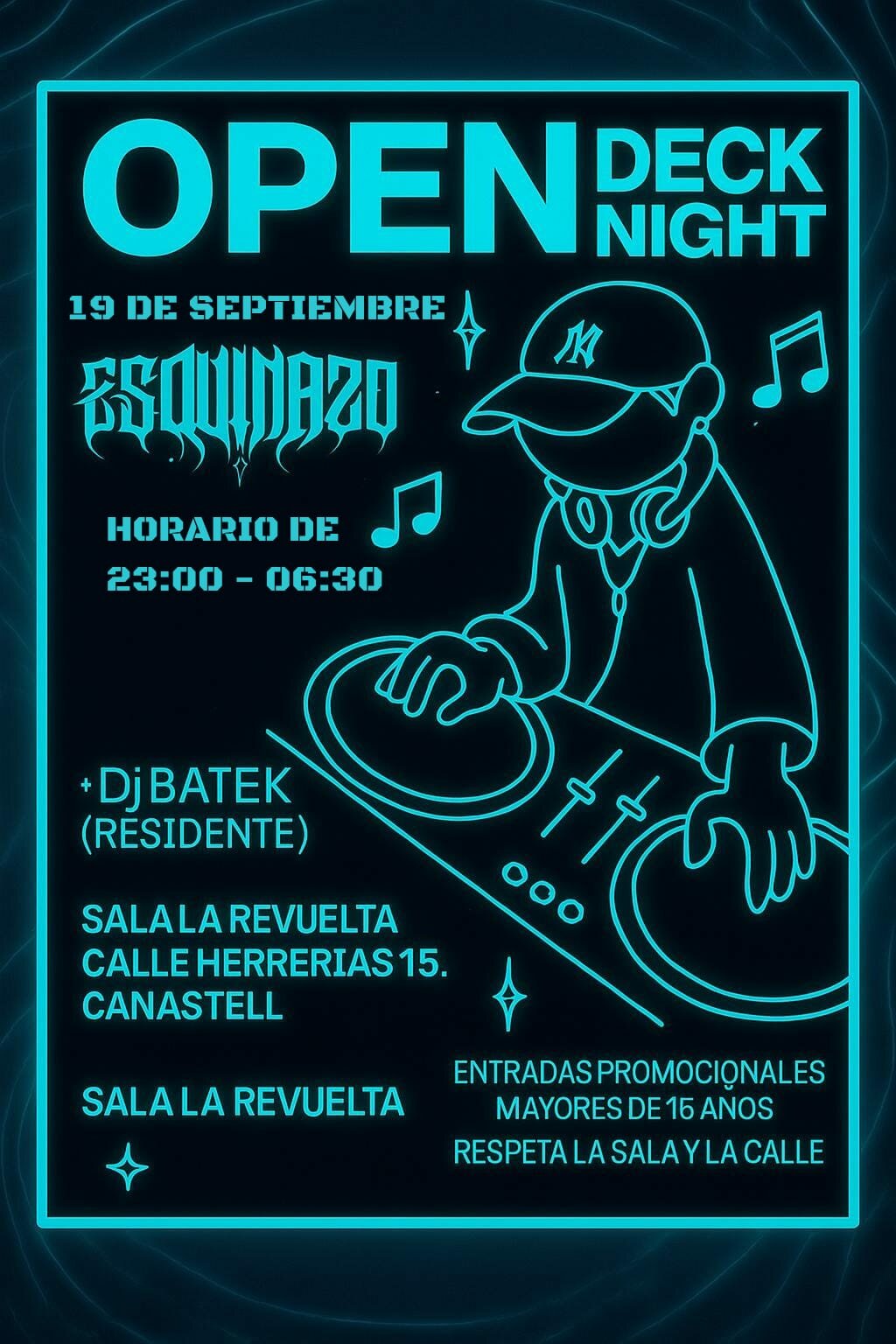 El Esquinazo Open Decks 2025 | Taquilla.com