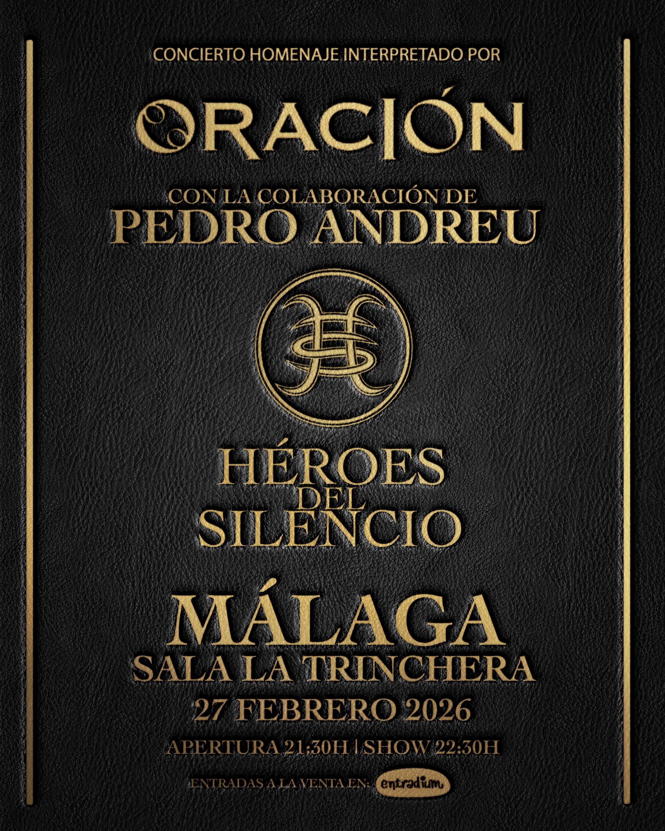 Oración homenaje HDS junto a Pedro Andreu 2025 | Taquilla.com