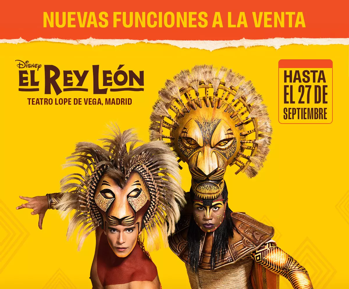 Entradas El Rey León, Musical en Madrid | Taquilla.com