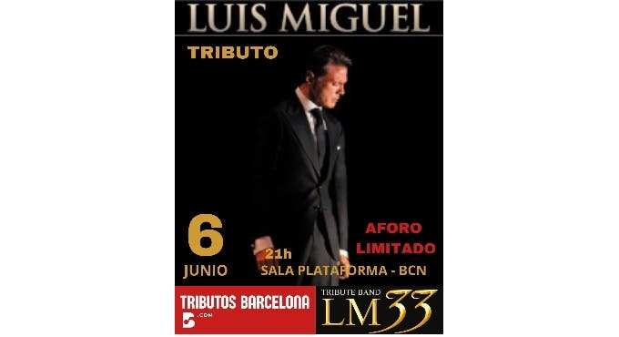 Tributo a Luis Miguel - LM33 Tribute Band 2025 | Taquilla.com