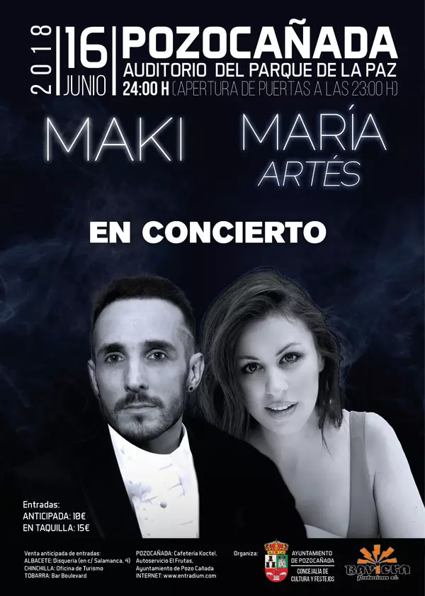 Entradas Maki y Maria Artes | Compara precios | Taquilla.com